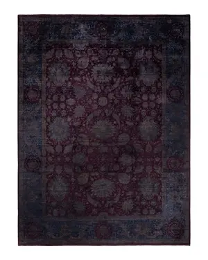 Bloomingdale'S Fine Vibrance M1195 Area Rug, 9' X 12'1 - Red