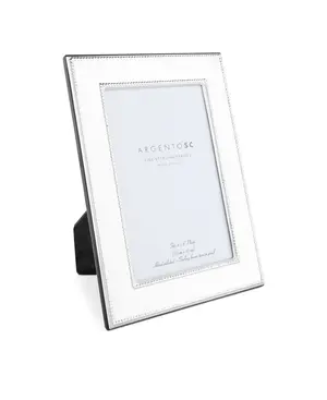 ARGENTO SC Amira Double-bead Sterling Frame, 4 X 6
