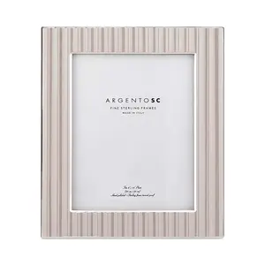 ARGENTO SC Fluted Sterling Picture Frame, 8 X 10 - Silver