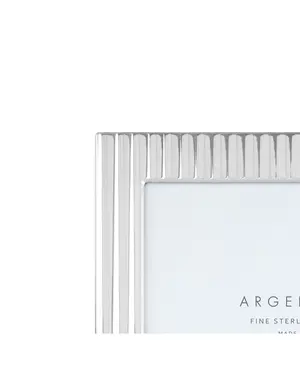 ARGENTO SC Fluted Sterling Picture Frame, 8 X 10
