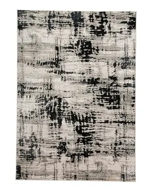 FEIZY Micah R3339 Area Rug, 6'7 X 9'6 - Black