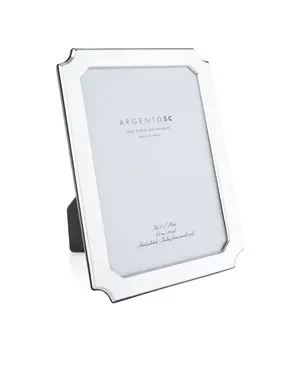 ARGENTO SC Edged Sterling Picture Frame, 5 X 7