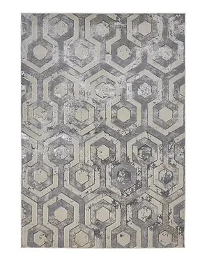FEIZY Micah R3046 Area Rug, 6'7 X 9'6 - Beige
