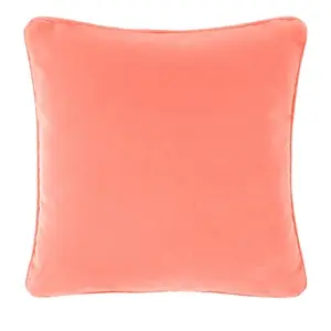 YVES DELORME Divan Decorative Pillow, 18x18 - Coral