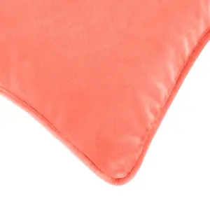 YVES DELORME Divan Decorative Pillow, 18x18 - Coral