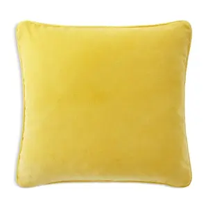YVES DELORME Divan Decorative Pillow, 18x18 Yellow