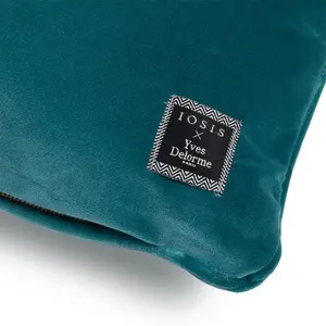 YVES DELORME Divan Decorative Pillow, 13 X 22 - Deep Teal