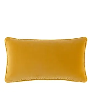 YVES DELORME Divan Decorative Pillow, 13 X 22 Yellow