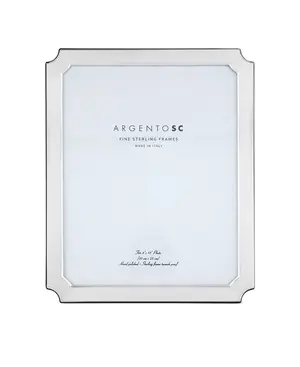 ARGENTO SC Edged Sterling Picture Frame, 8 X 10