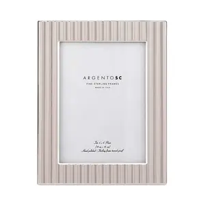 ARGENTO SC Fluted Sterling Picture Frame, 4 X 6 - Silver