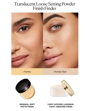 Laura Mercier Translucent Loose Setting Powder Light Catcher - Honey Star