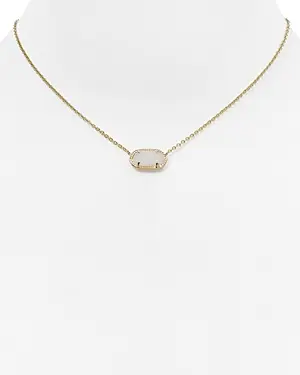 Kendra Scott Kendra Scott Elisa Drusy Necklace Gold/iridescent Drusy