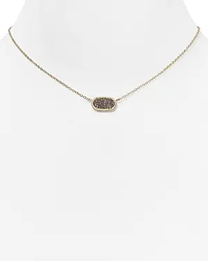 Kendra Scott Kendra Scott Elisa Drusy Necklace Gold/platinum Drusy