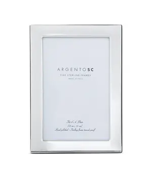 ARGENTO SC Castell Sterling 4 X 6 Picture Frame