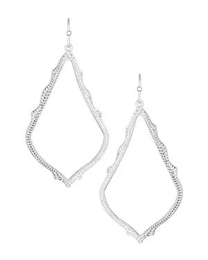 Kendra Scott Sophee Drop Earrings - Rhodium
