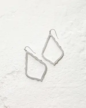 Kendra Scott Sophee Drop Earrings - Rhodium