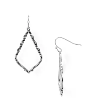 Kendra Scott Sophia Drop Earrings - Silver