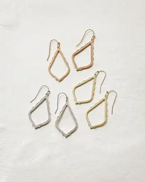 Kendra Scott Sophia Drop Earrings - Silver