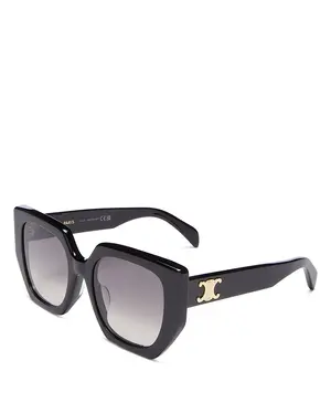 Celine Triomphe Butterfly Sunglasses Black/gray Gradient