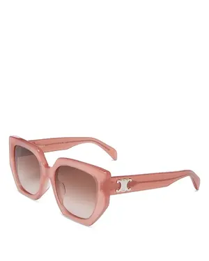 Celine Triomphe Butterfly Sunglasses Orange/brown Gradient