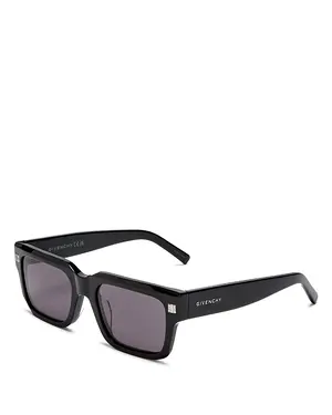 Givenchy Geometric Sunglasses - Black/gray Solid