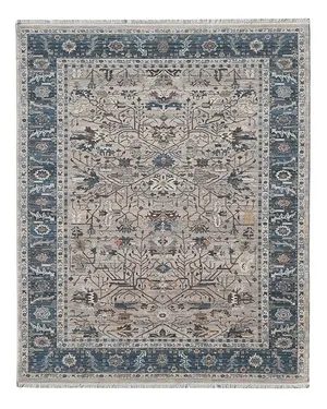 AMER RUGS Arcadia Arc-4 Area Rug, 7'1 X 10 - Beige/navy