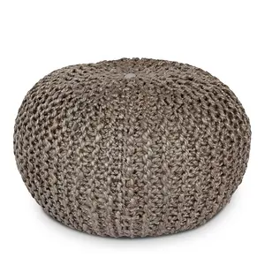 Livabliss Bermuda Pouf Gray