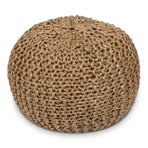 Livabliss Bermuda Pouf - Tan