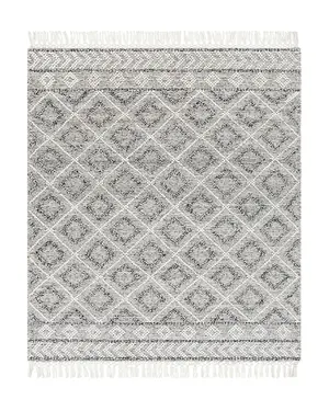 LIVABLISS Fleur Fle-2301 Area Rug, 8' X 10 - Gray White