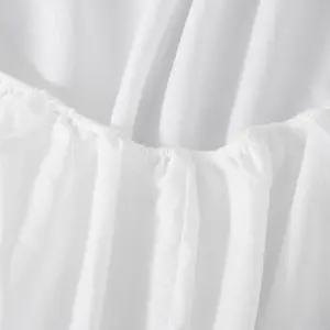 Frette Checkered Sateen Twin Fitted Sheet