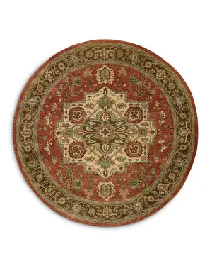 NOURISON HOME Jaipur Ja36 Round Area Rug, 8' X 8