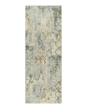 LIVABLISS Dresden Dre-2301 Runner Area Rug, 2'7 X 7'3 - Sage/ivory