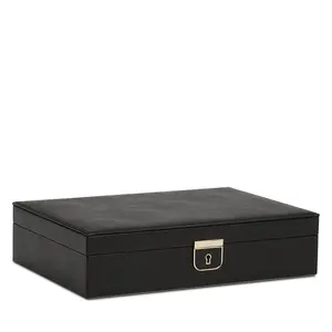 Wolf Palermo Medium Jewelry Box Black