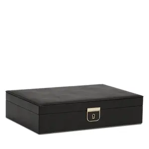 Wolf Palermo Medium Jewelry Box - Black