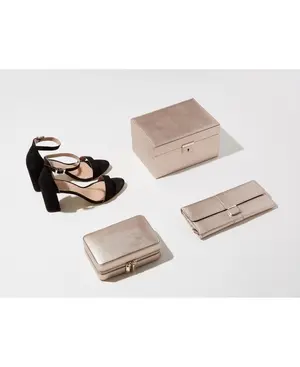 Wolf Palermo Medium Jewelry Box - Pewter