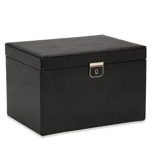 Wolf Palermo Large Jewelry Box Black