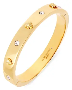 Kurt Geiger Eagle Crystal Bangle - Gold