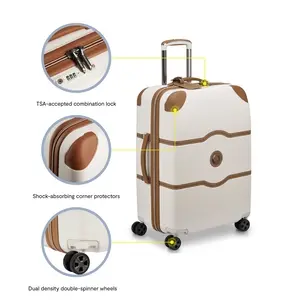 DELSEY PARIS Chatelet Air 2 24-inch Spinner Suitcase - Angora