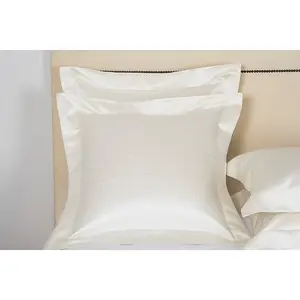 Frette Lux Glowing Weave Euro Sham - Savage Beige