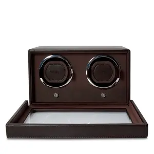 Wolf Cub Double Watch Winder With Cover
