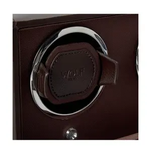 Wolf Cub Double Watch Winder With Cover