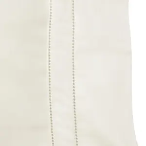 Frette Essentials Doppio Ajour King Sham - Milk