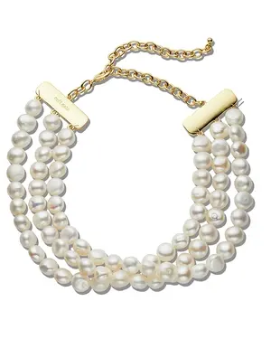 Cult Gaia Pearl Necklaces