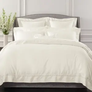 Frette Essentials Doppio Ajour Duvet, King - Milk