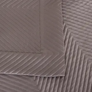 Frette Lux Herringbone Decorative Pillow, 20 X 20 - Slate Gray