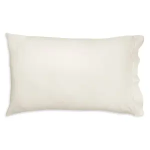 Frette Essentials Doppio Ajour King Pillowcase - Milk