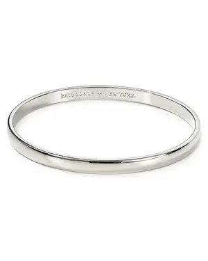 Kate Spade New York Find The Lining Idiom Bangle - Silver