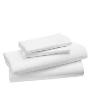 Frette Essentials Doppio Ajour 4 Piece Queen Sheet Set - White