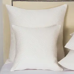 Frette Lux Herringbone Euro Sham Milk