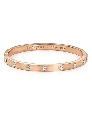 Kate Spade New York Stone Hinge Bangle - Rose